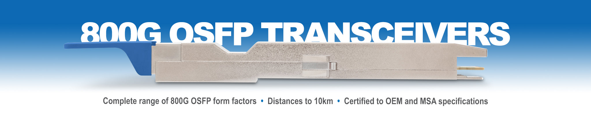 800G OSFP Optical Transceivers – Proficium.com